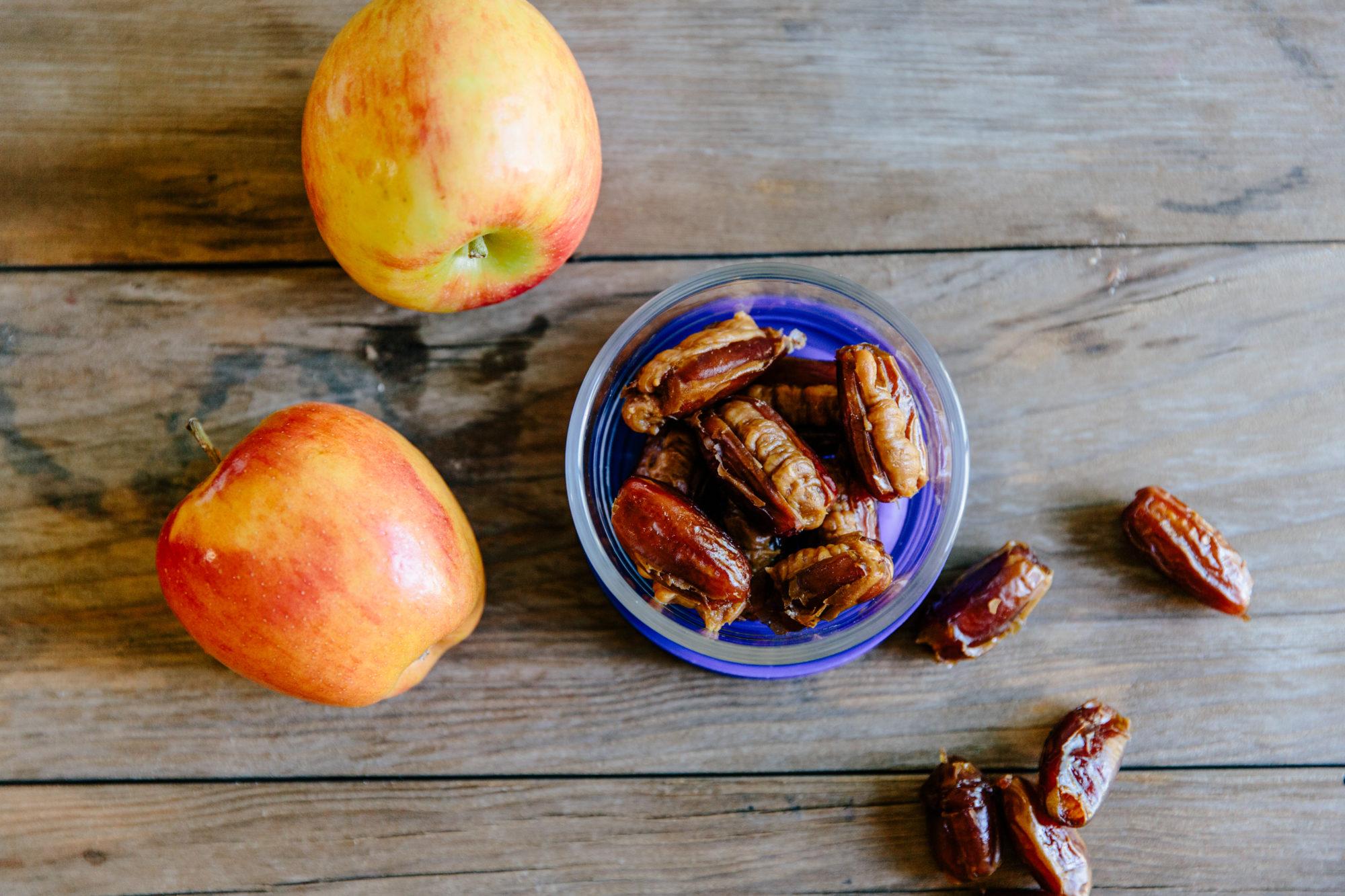 Balsamic & JAZZ™ Apple Almond Butter Stuffed Dates